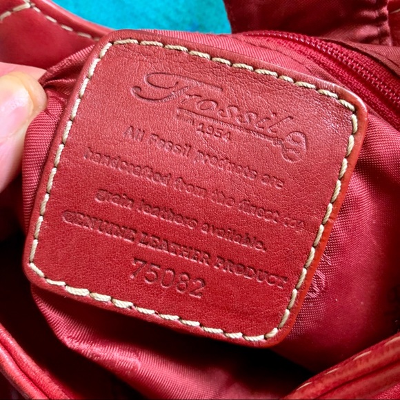 Fossil | Bags | Fossil Red Leather Pursebag | Poshmark